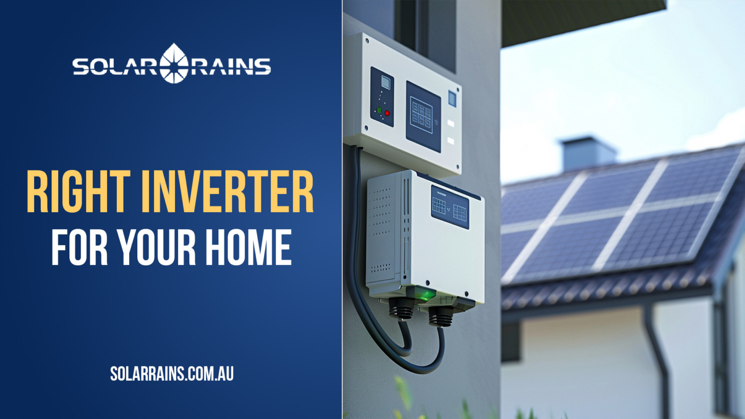 How to Choose the Right Solar Inverter for Your Home Solar System ...