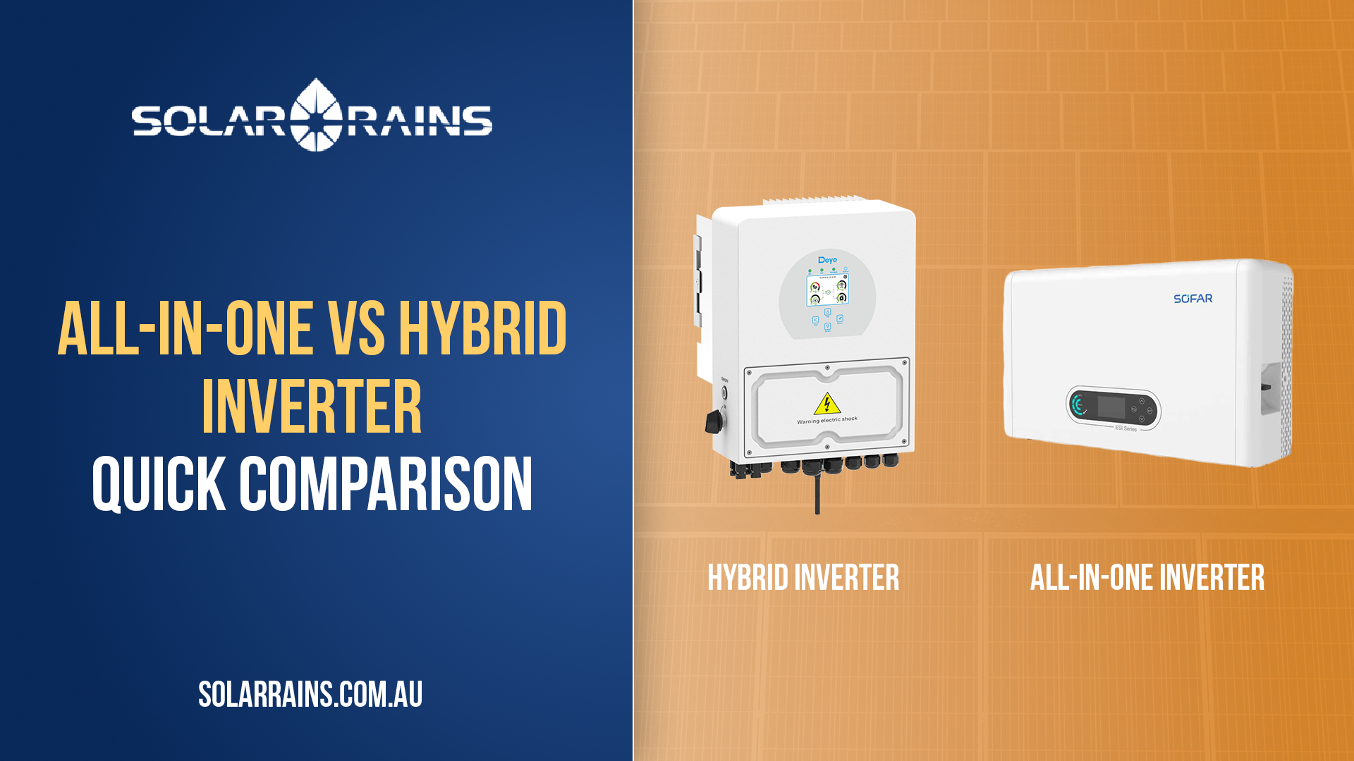 All-in-One vs Hybrid Inverter: Key Differences Explained - Solar Rains ...