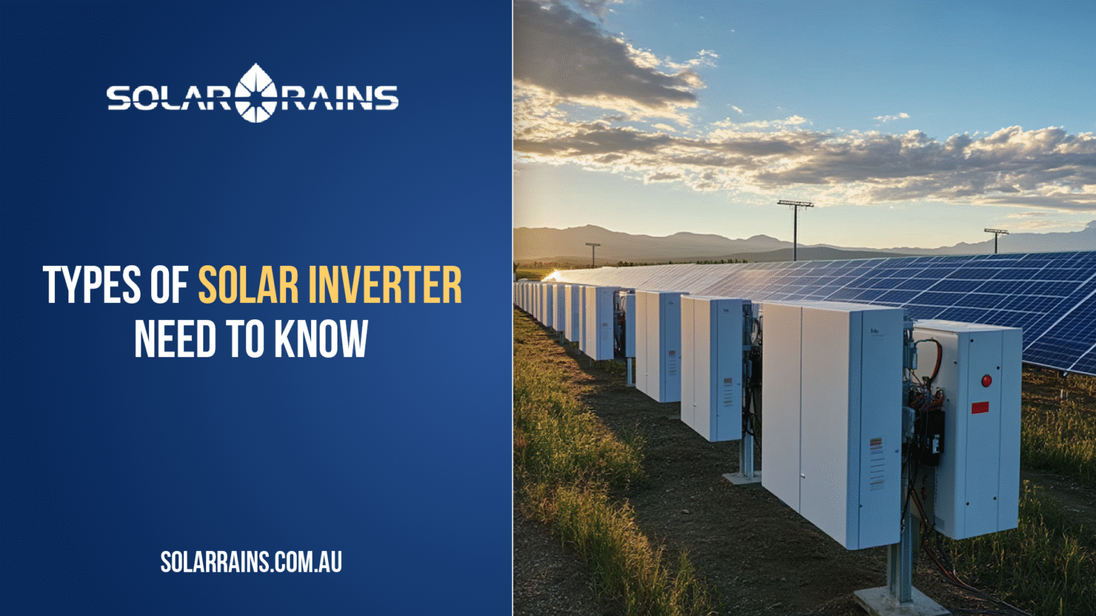 Types of Solar Inverters: What You Need to Know Before You Buy - Solar ...