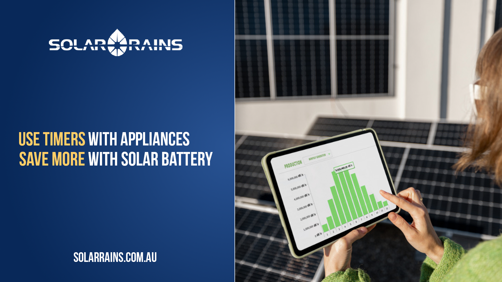 Use Timers with Appliances - Save More with Solar Battery - Solar Rains ...