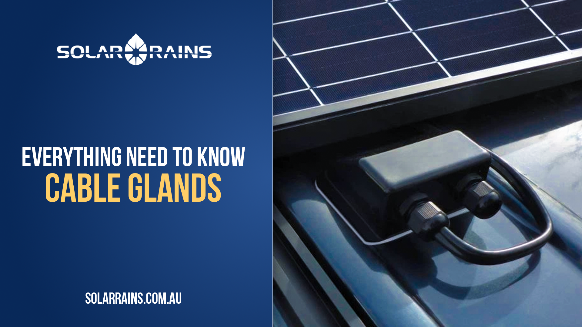 Everything You Need to Know About Cable Gland - Solar Rains Pty Ltd