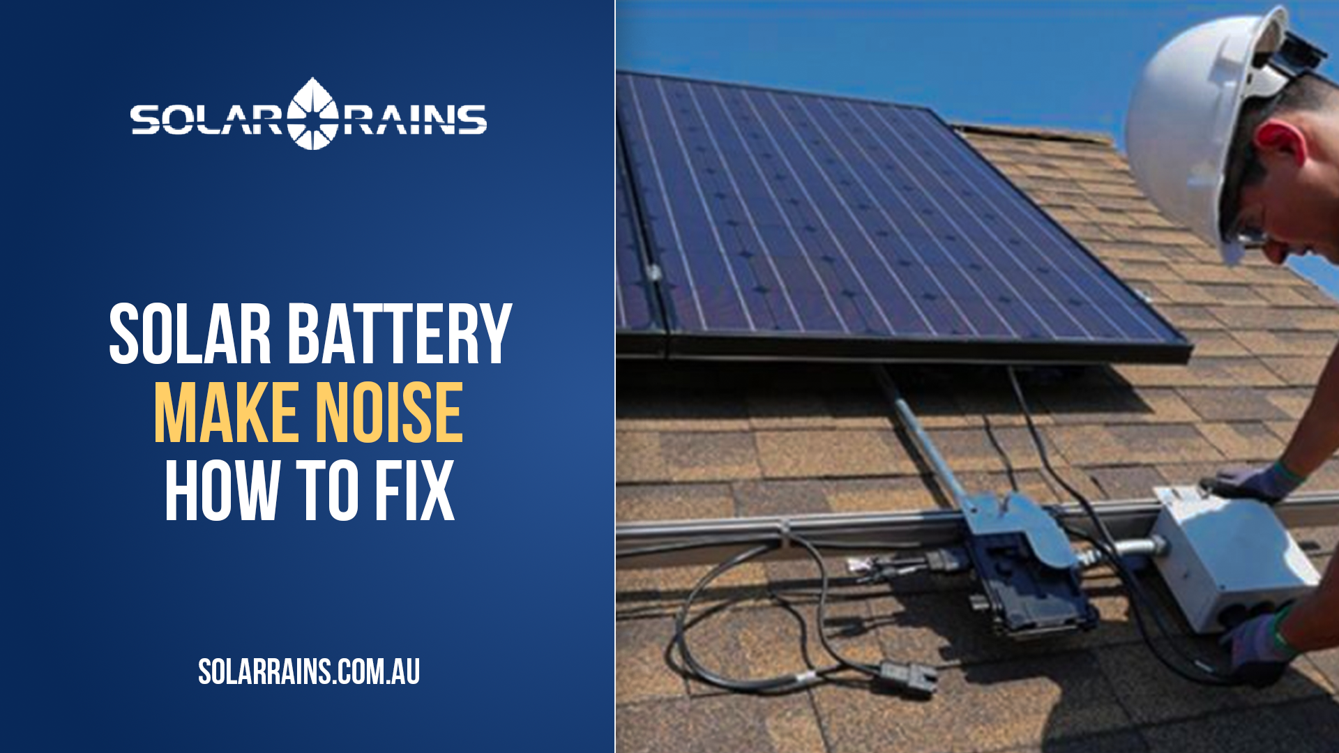 Do Solar Batteries Make Noise? - Solar Rains Guide - Solar Rains Pty Ltd