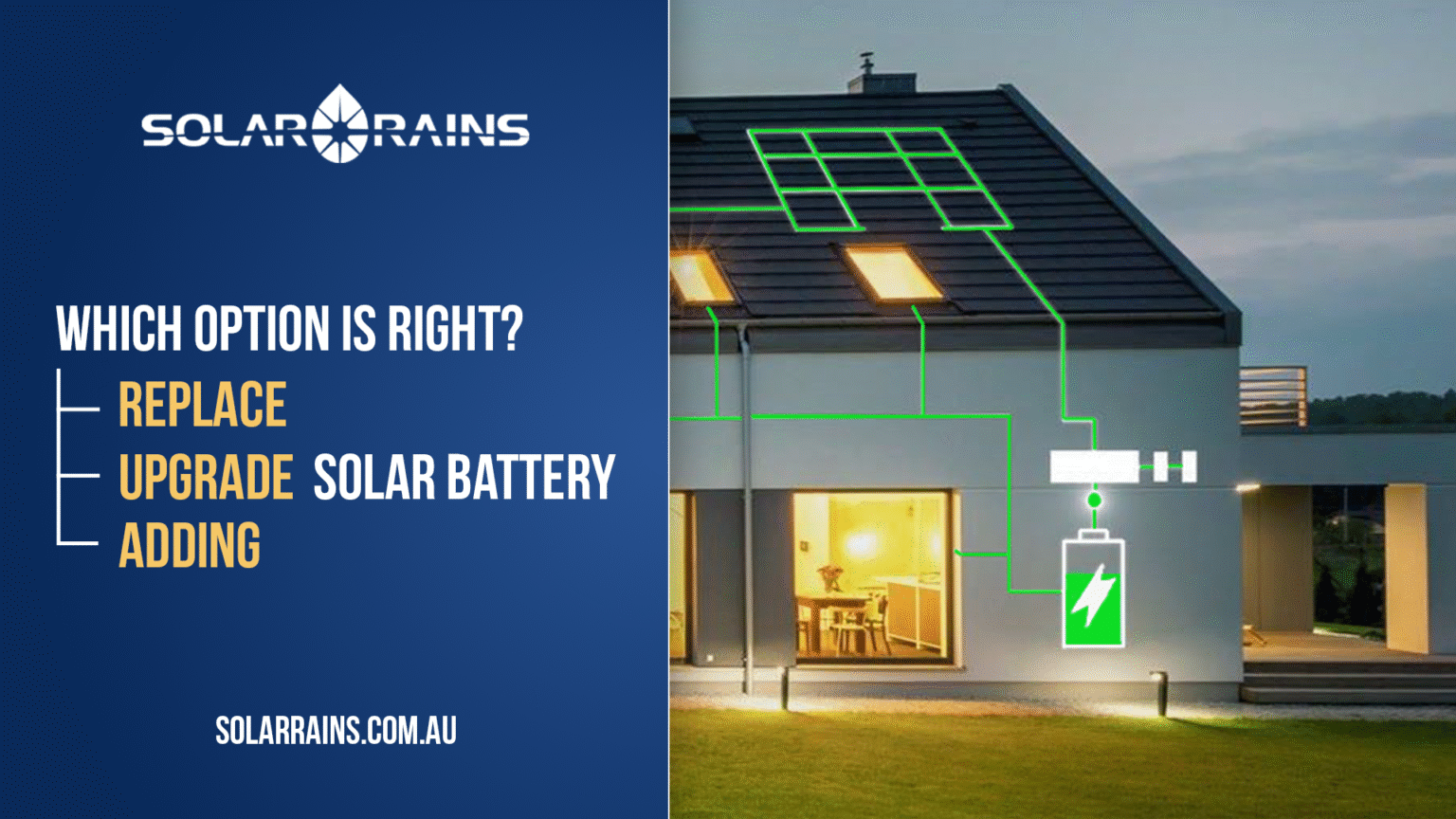 Replace vs Upgrade Solar vs Solar Battery: Which Option is Right for ...