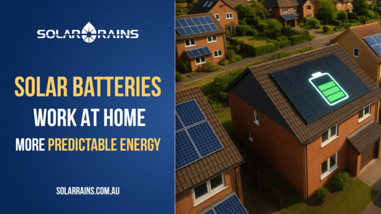 How Do Solar Batteries Work?Home Guide - Solar Rains Pty Ltd