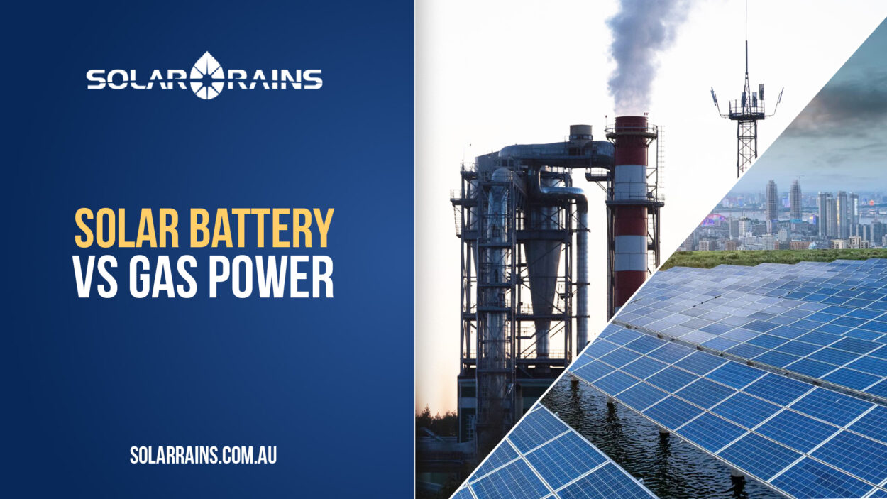 Solar Battery vs Gas Power